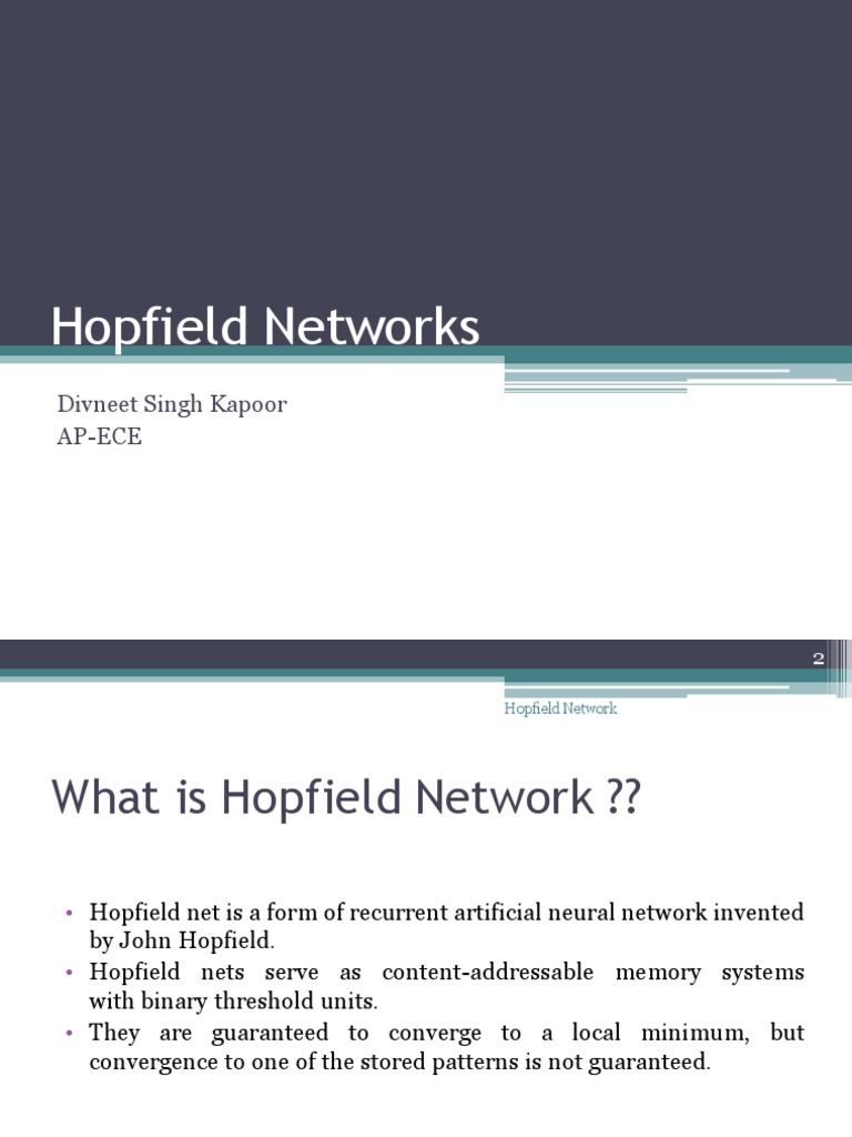 Introduction to Hopfield Networks | Computational Neuroscience ...