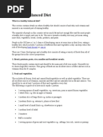 NHS 8 Tips for Healthy Eating | PDF | Healthy Diet | Diet & Nutrition