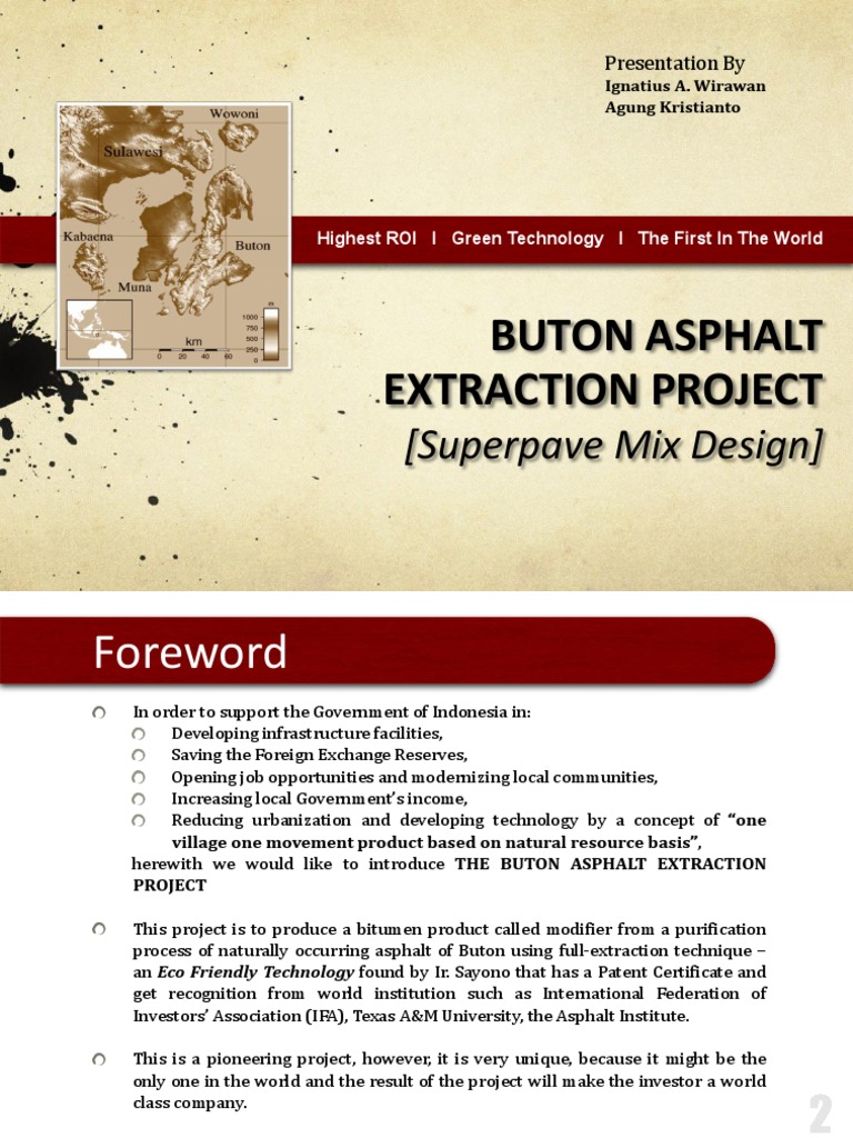 Aspal Buton Project 2013 | PDF | Asphalt | Net Present Value