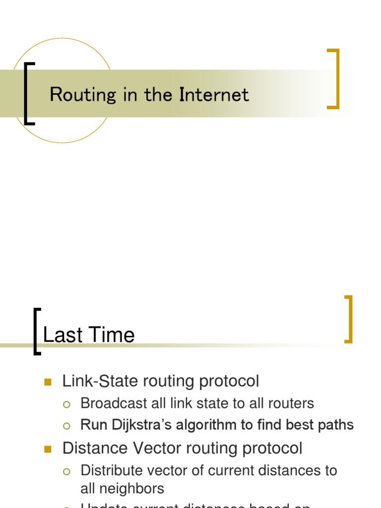 Routing Protocols Explained Pdf Routing Internet Protocols 5842