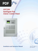GST200N Series Intelligent Fire Alarm Control Panel Installation and ...