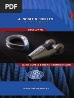 Wire Rope Catalogue | PDF | Rope | Wire