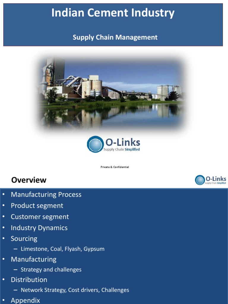 Cement Supply Chain | PDF | Cement | Coal