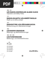 AURIOL - Radio Controlled - Wall Clock | PDF