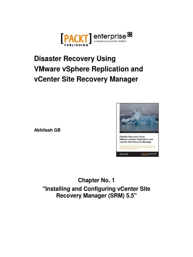 Disaster Recovery Using VMware Vsphere Replication and Vcenter Site Recovery Manager Sample ...