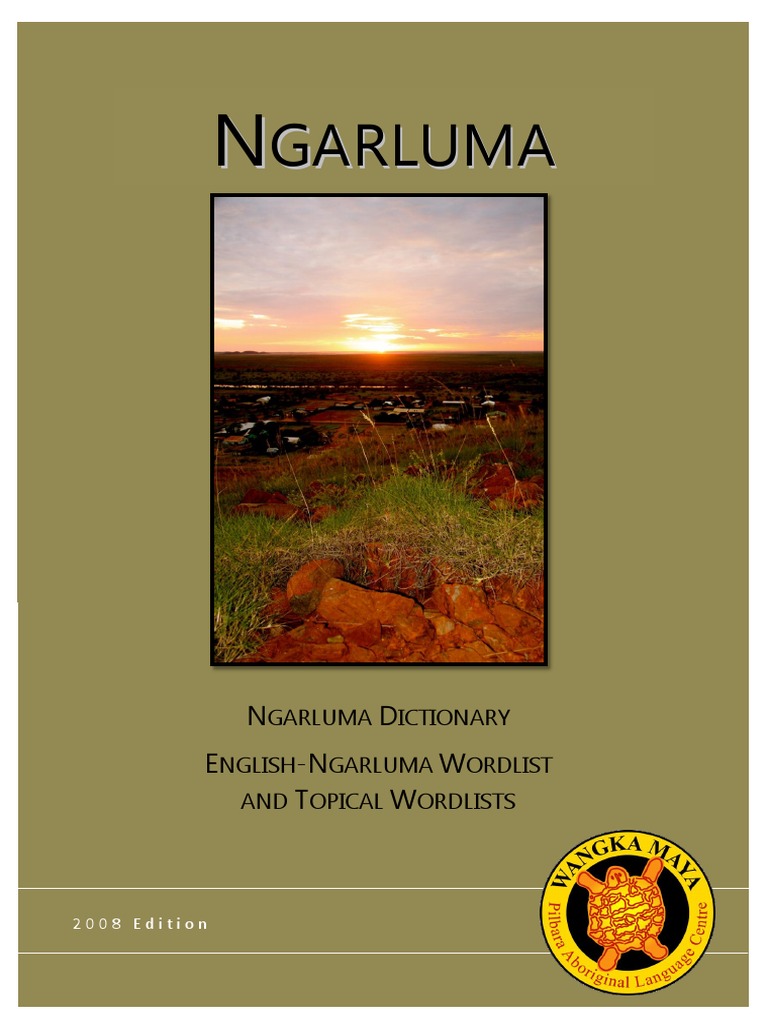 Ngarluma Language Dictionary | Part Of Speech | Plural