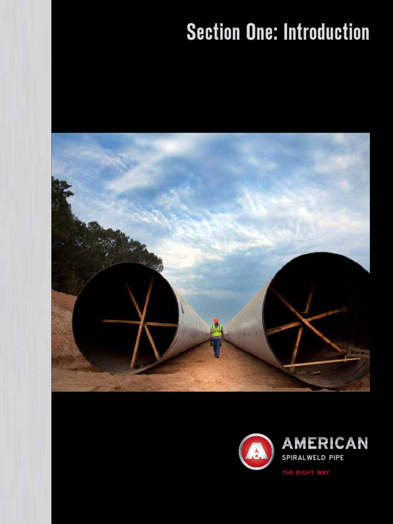 ASWP Manual - Section 1 - Introduction | PDF | Pipe (Fluid Conveyance ...