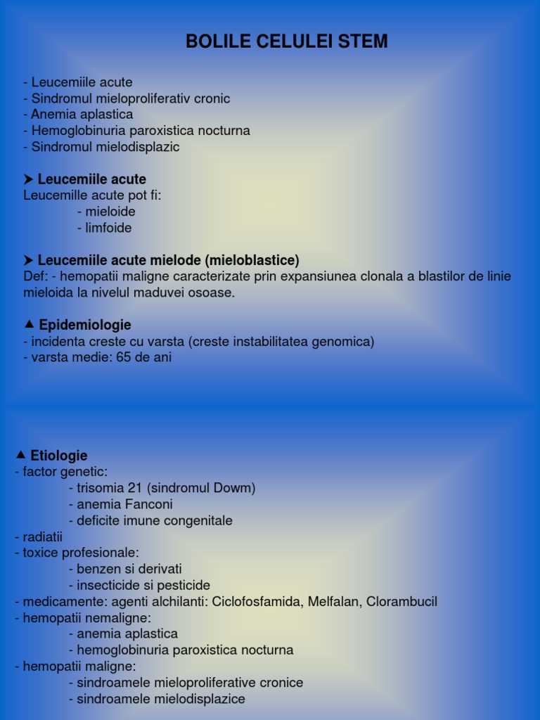 Leucemia Acuta | PDF | Ciencia y matemáticas