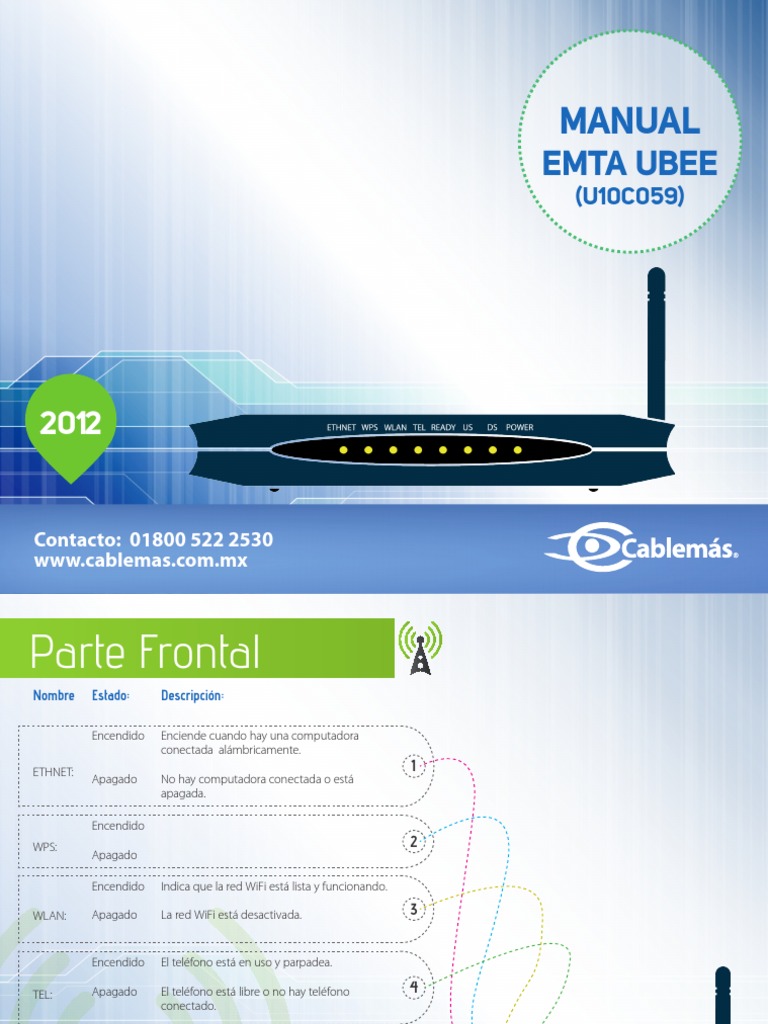 ubee | Wifi | Módem