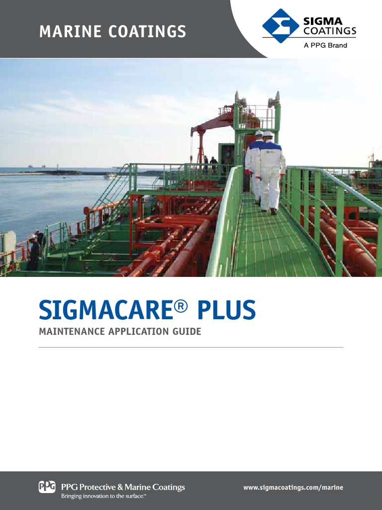 SigmaCare Manual | PDF | Rust | Paint