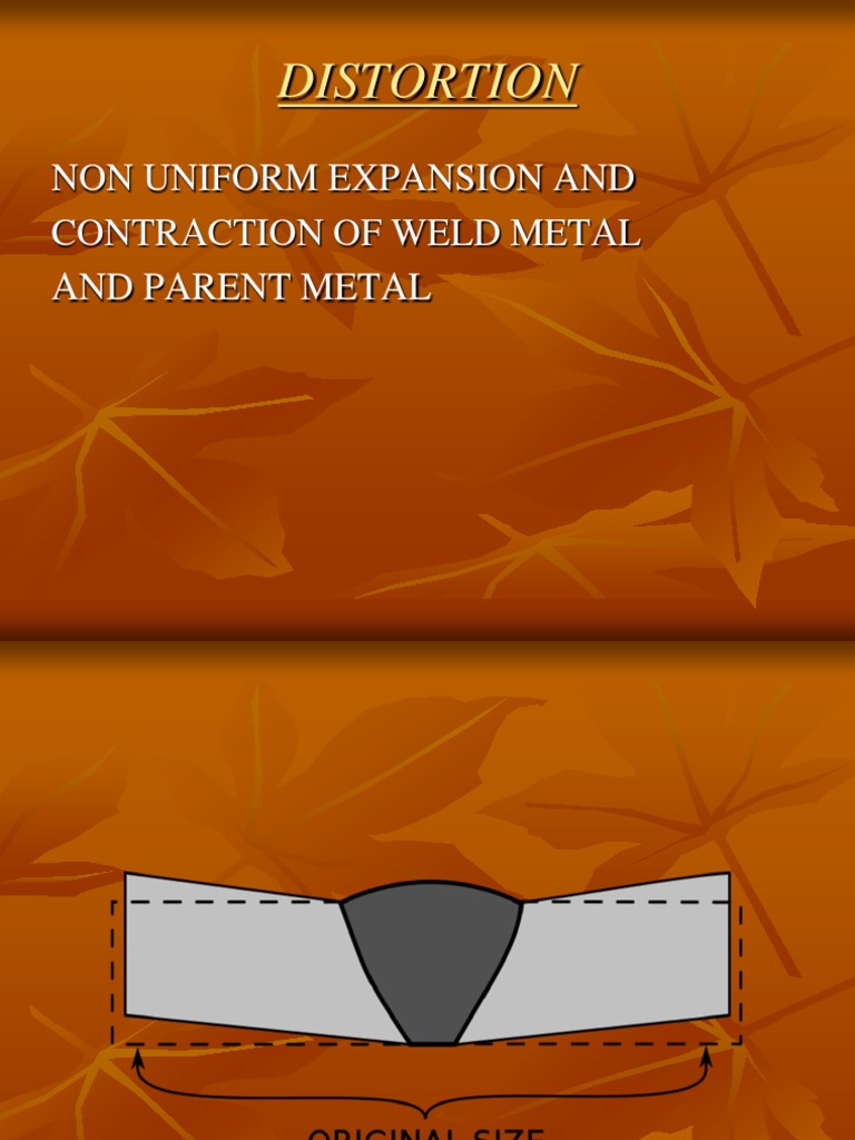 Distortion Control Methods | PDF | Heat Capacity | Welding