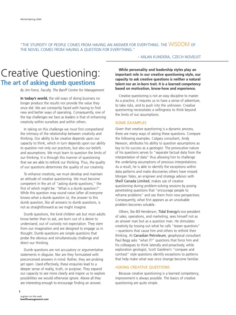 creative_questioning.pdf | Creativity | Question