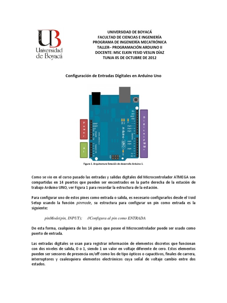 Taller Programación de Arduino II | PDF | Arduino | Microcontrolador