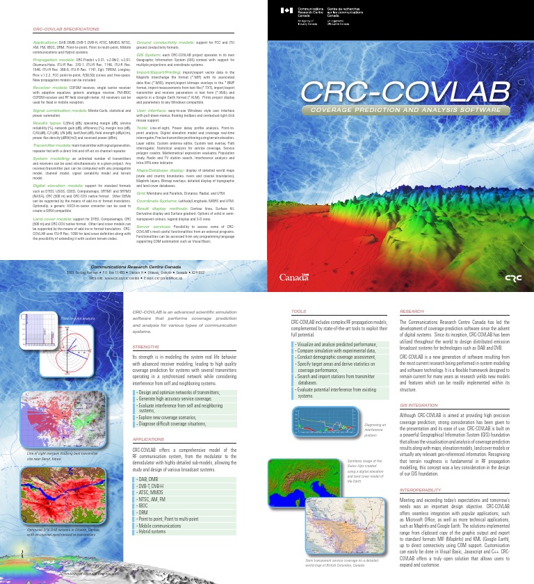 CRC Predict Model - Covlab - Brochure | PDF | Geographic Information ...