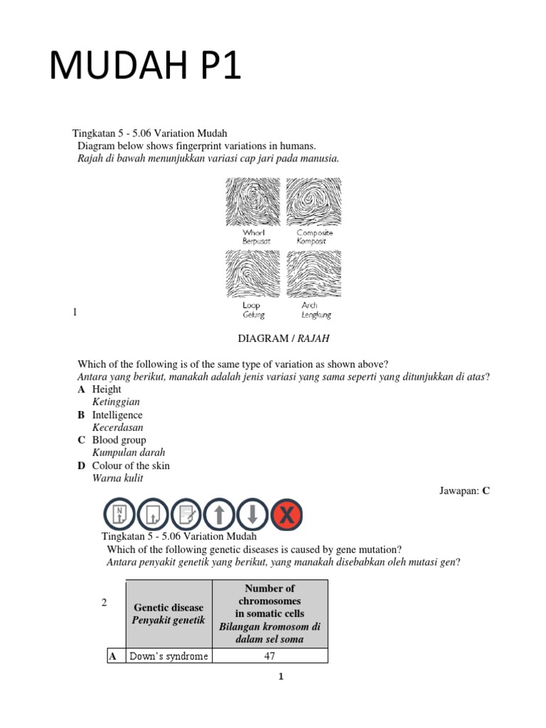Biology Form 5 | PDF