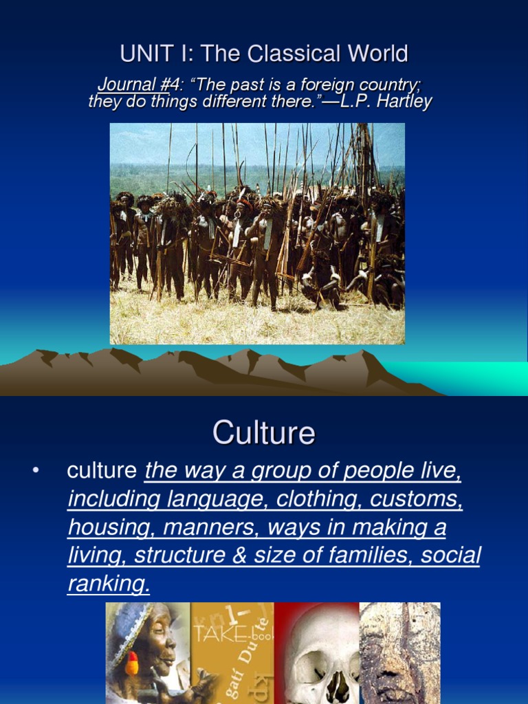 Understanding Classical World Culture | PDF