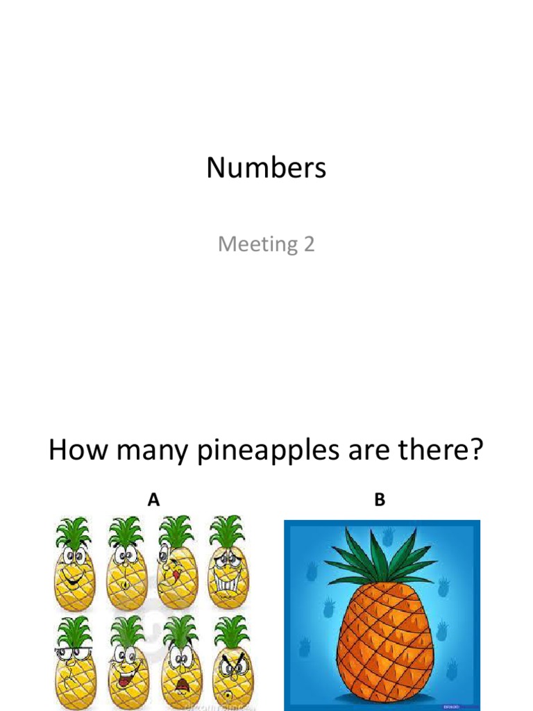 Numbers | PDF