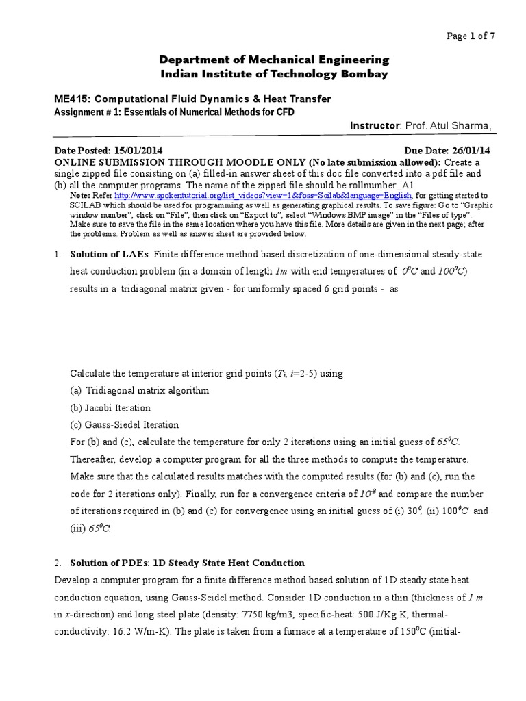 A1 Essential of Numerical Methods | PDF | Physics | Teaching Mathematics