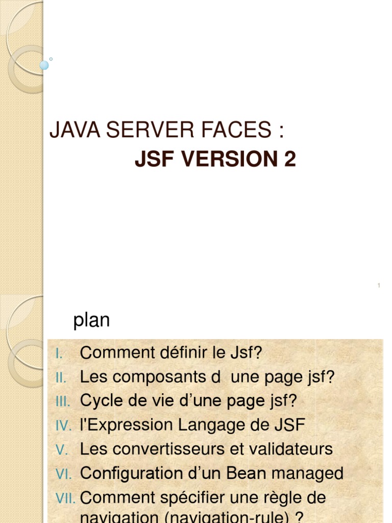 Introduction à Java Server Faces 2 | PDF | Logiciel | Génie logiciel