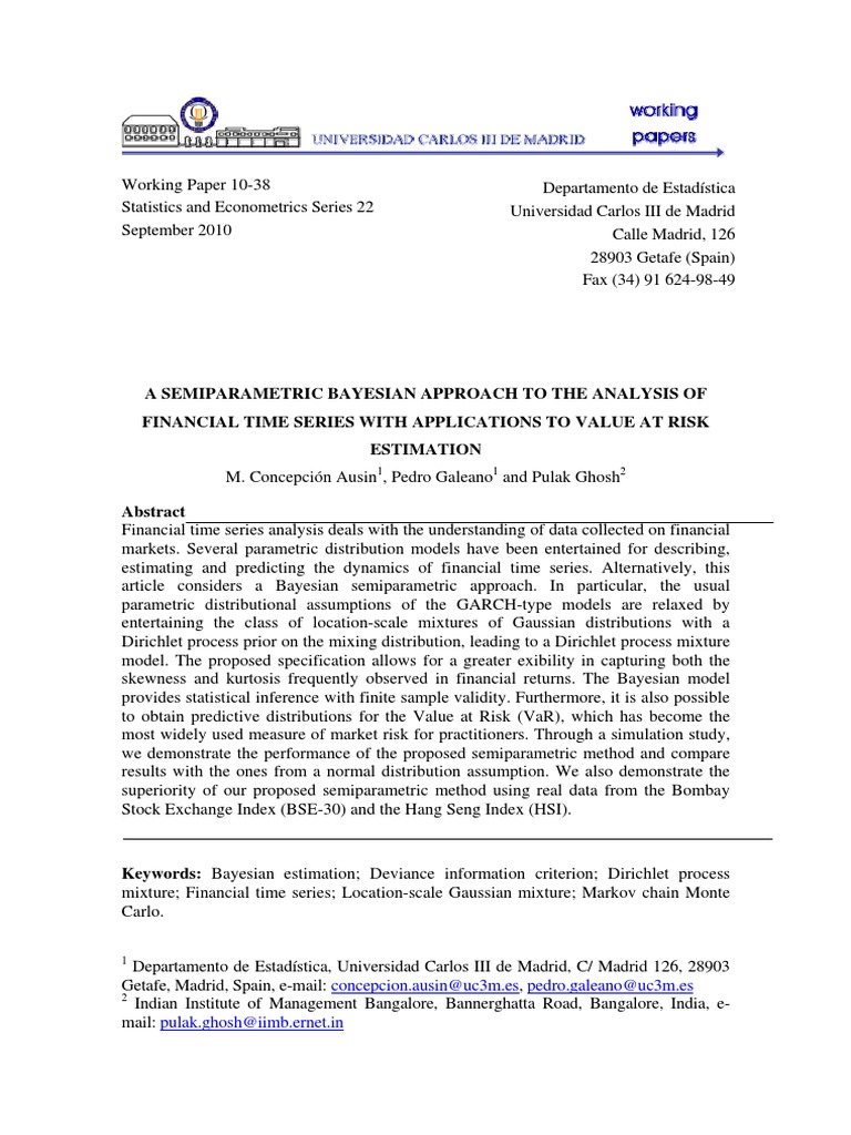 Ws 103822 | PDF | Value At Risk | Normal Distribution