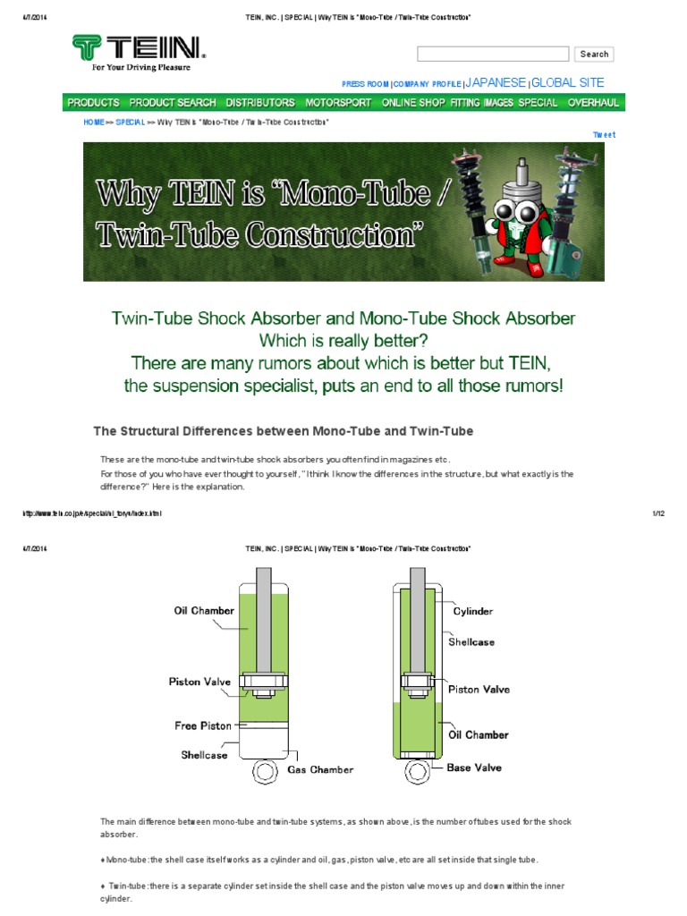 Japanese Global Site: The Structural Differences Between Mono-Tube and ...