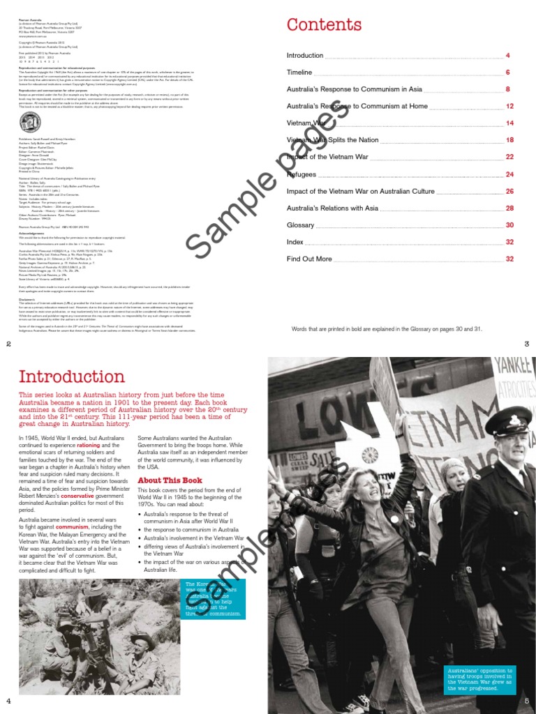 Australia's Response To Vietnam War | PDF | Korean War | Australia