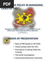 Flowchart in Handling Cicl Cases | PDF | Child Custody | Legal Guardian