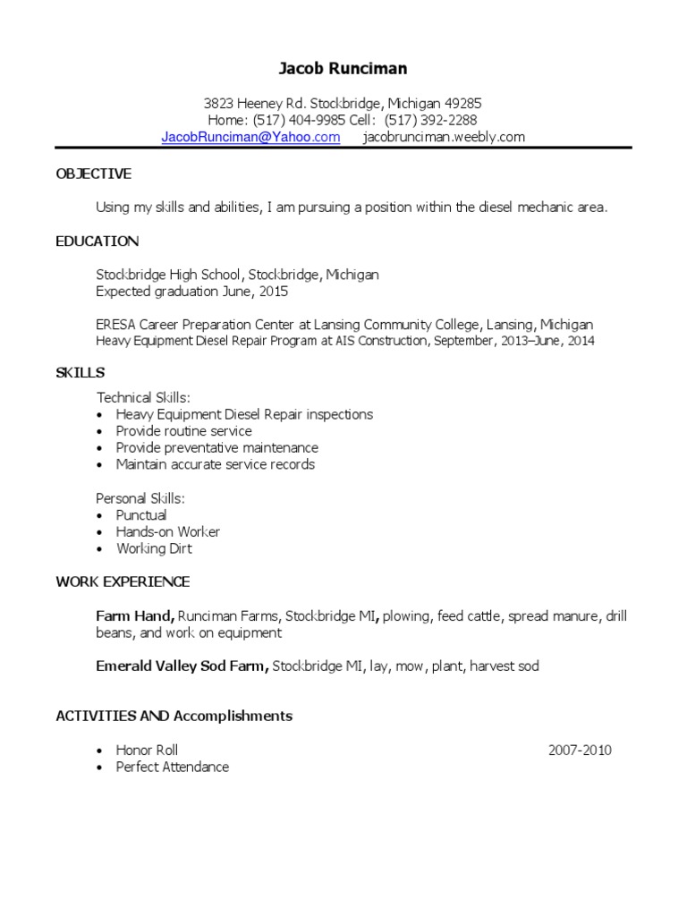 Jake Resume New | PDF