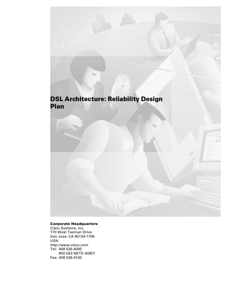 DSL Architecture: Reliability Design Plan: Corporate Headquarters | PDF ...