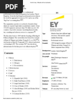Ernst & Young: A Historical Overview | PDF | Business | Financial Services