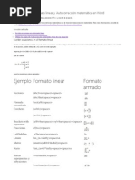 Símbolos Matemáticos en LaTeX | PDF