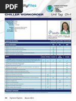 Chiller Log Book | PDF | Chemical Engineering | Gas Technologies