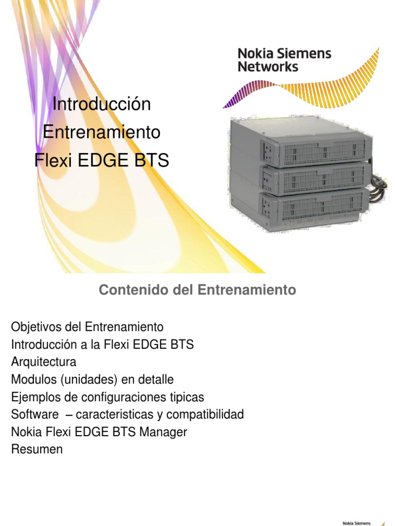 Introduction To Flexi EDGE BTS | PDF | Nokia | Mercado (economía)