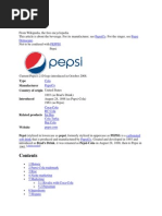 Pepsi Slogan Evolution Over the Years | PDF | Pepsi | Soft Drink