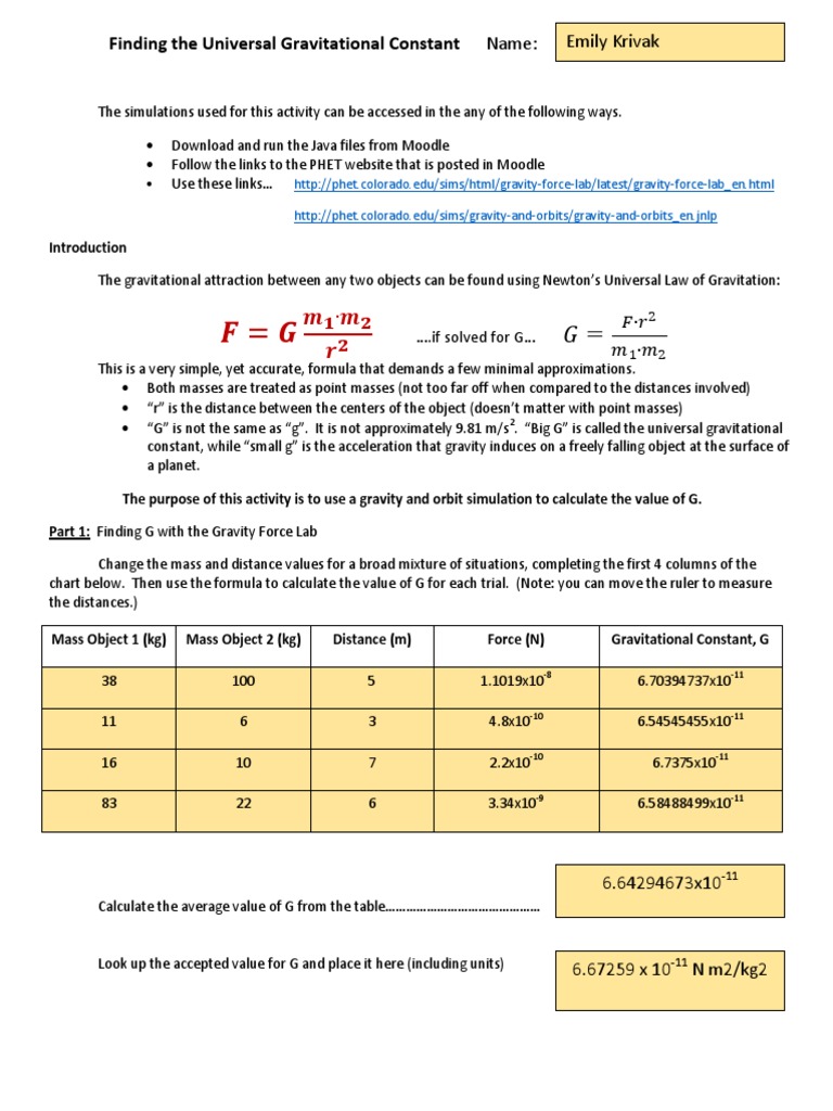 Gravitation Simulation | PDF | Gravity | Orbit