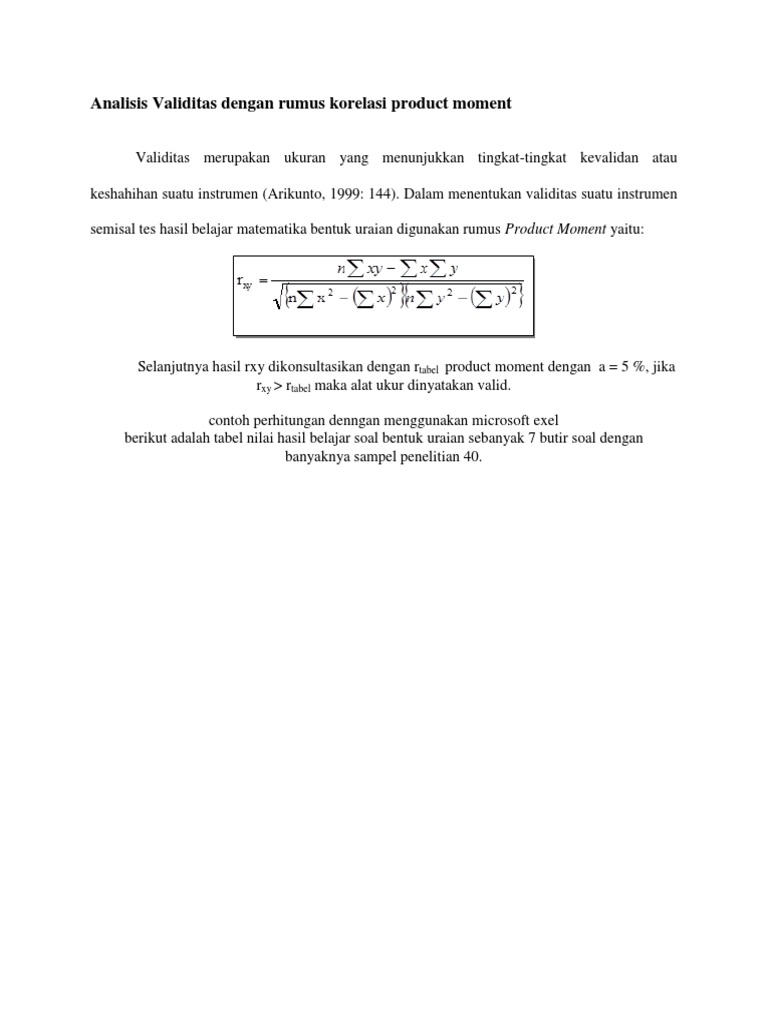 Validating Mathematical Problem-Solving Test Instruments | PDF
