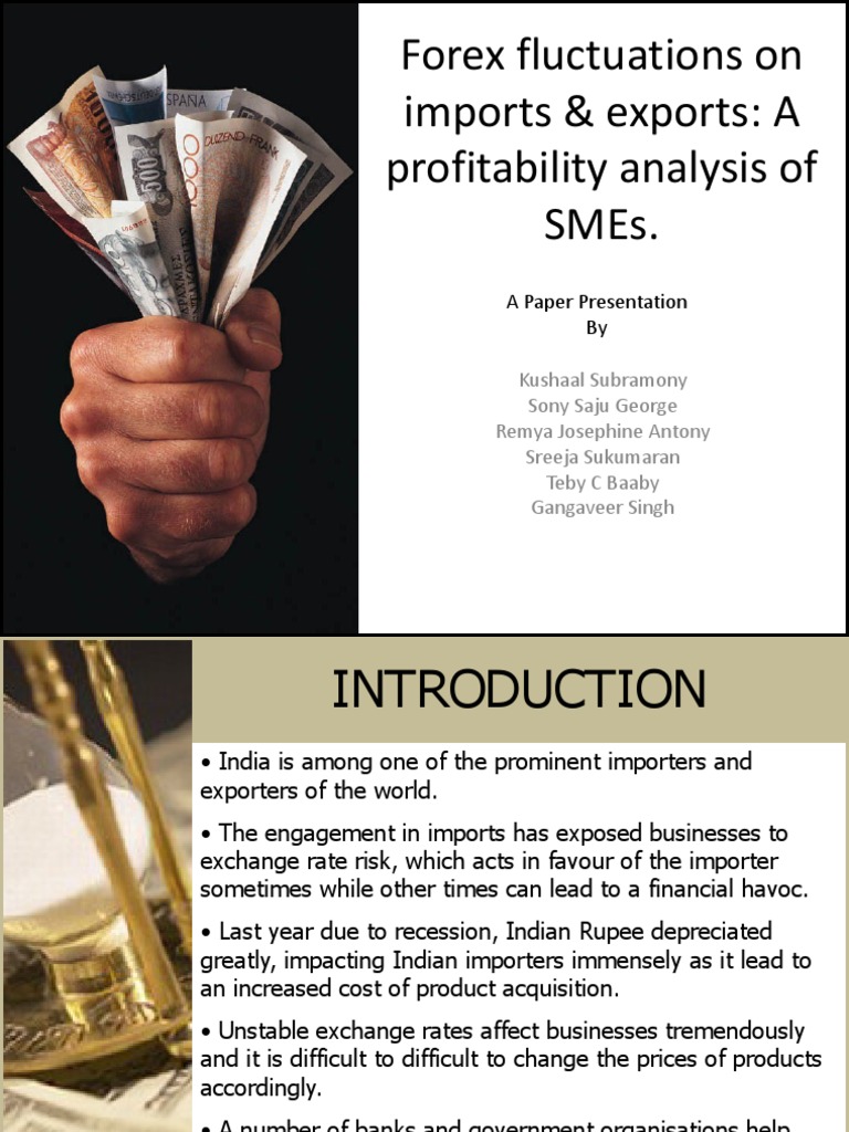 Forex Fluctuations On Imports and Exports | PDF | Exchange Rate ...