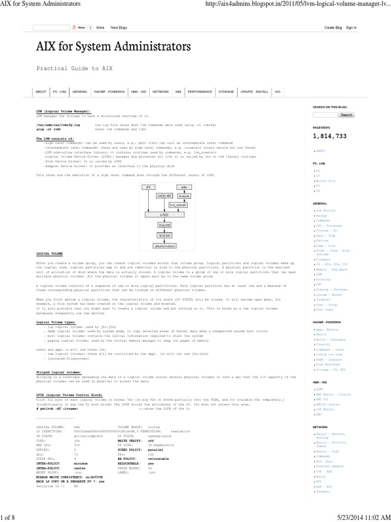 AIX For System Administrators | PDF | Utility Software | Digital Technology