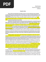 Position Paper on Death Penalty in the Philippines | PDF | Capital ...