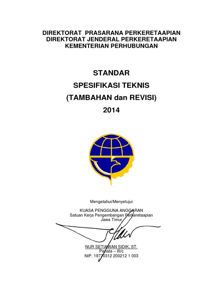 Prosedur Serah Terima dan Semboyan Kereta Api | PDF