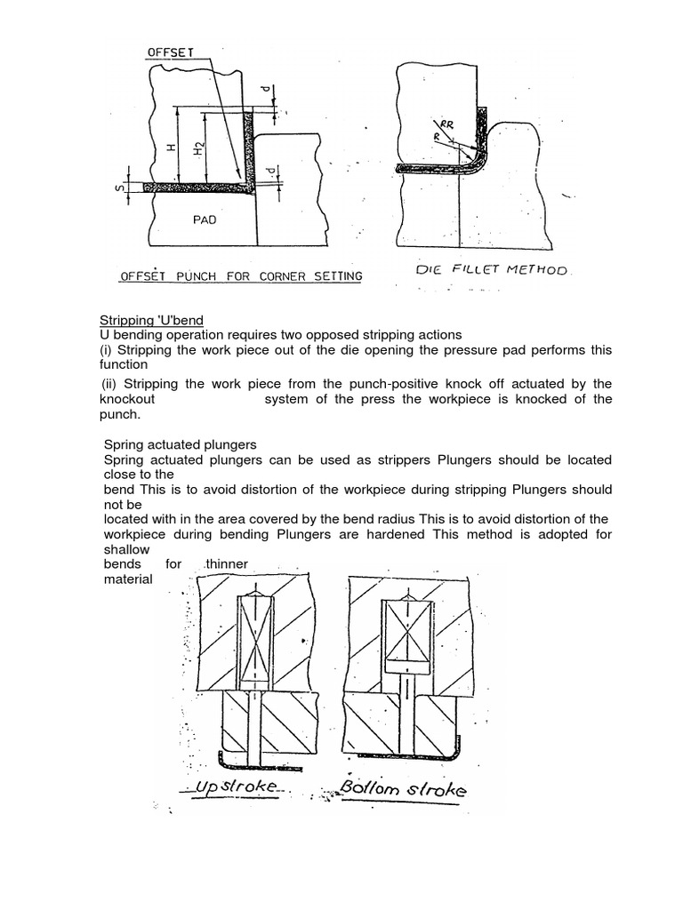 U Bending | PDF | Sheet Metal | Lubricant