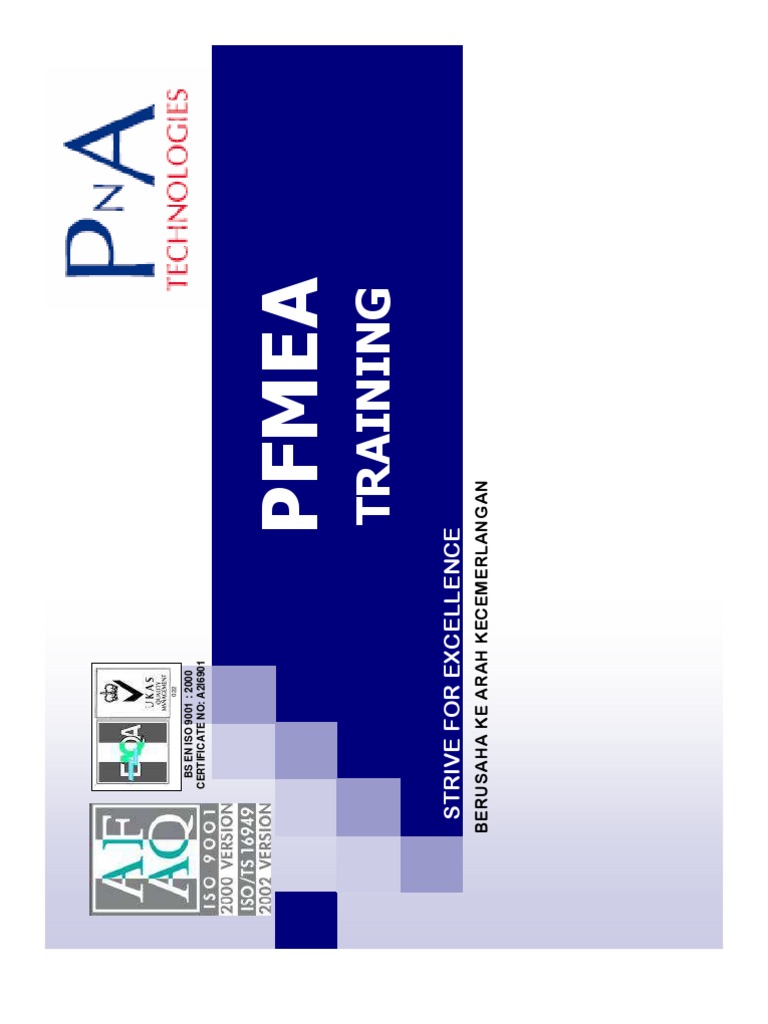 Process FMEA Training Overview | PDF | Systems Theory | Engineering