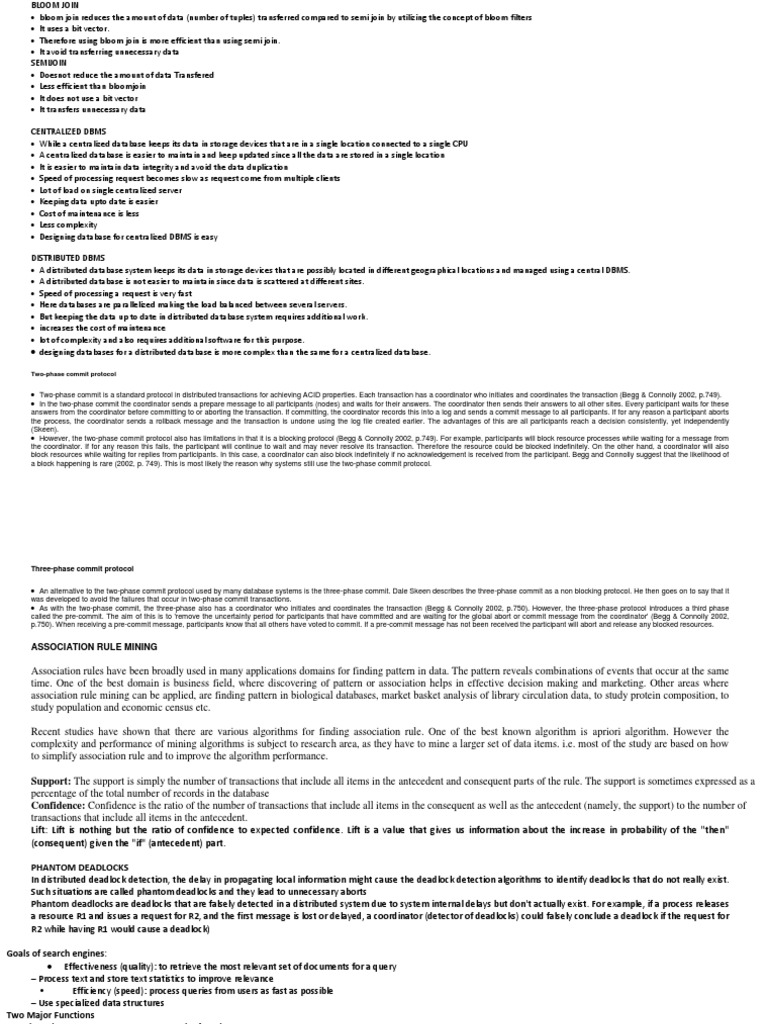 Advanced Database Techniques | PDF | Databases | Information Retrieval Advanced Database Techniques | PDF | Databases | Information Retrieval