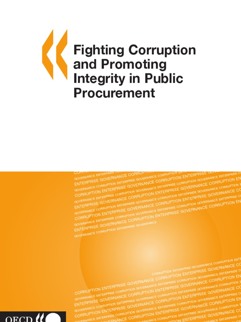 Fighting Corruption and Promoting Integrity in Public Procurement | PDF ...