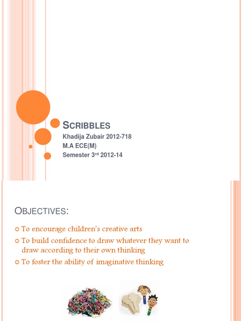 Scribbling and Its Stages | PDF | Visual Arts Education | Drawing