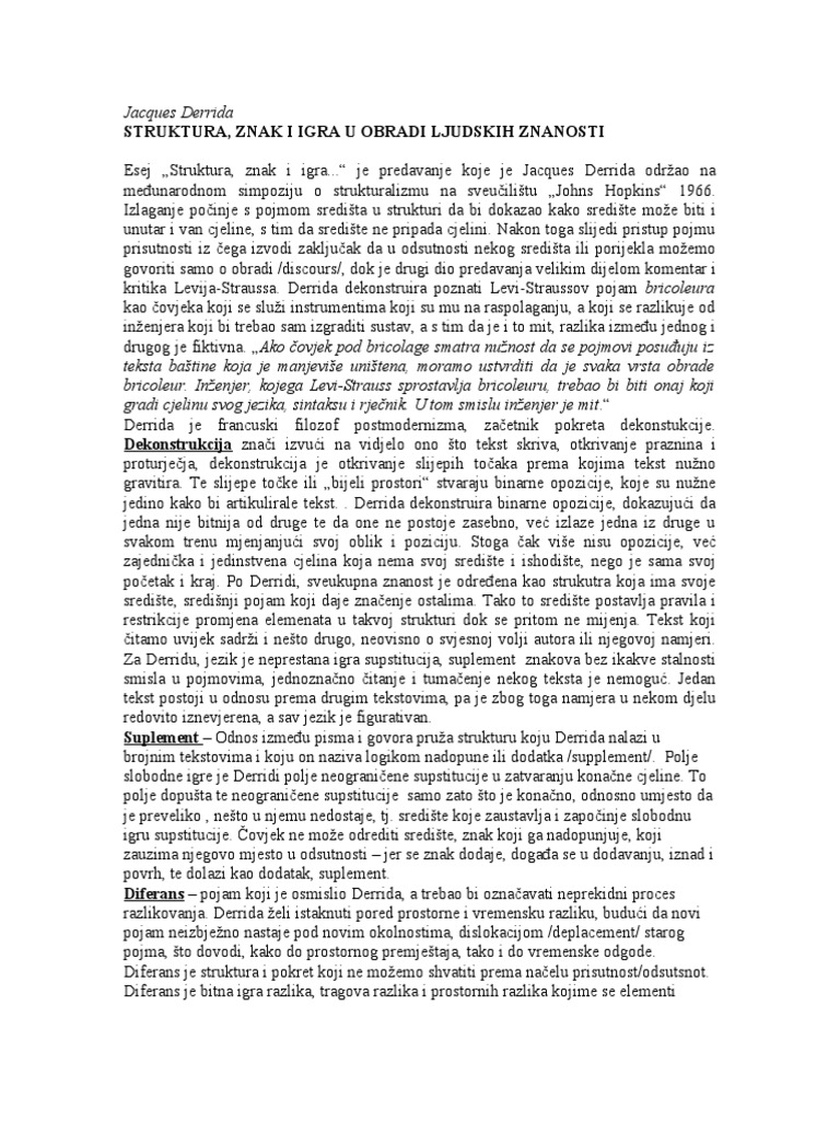 Jacques Derrida | PDF