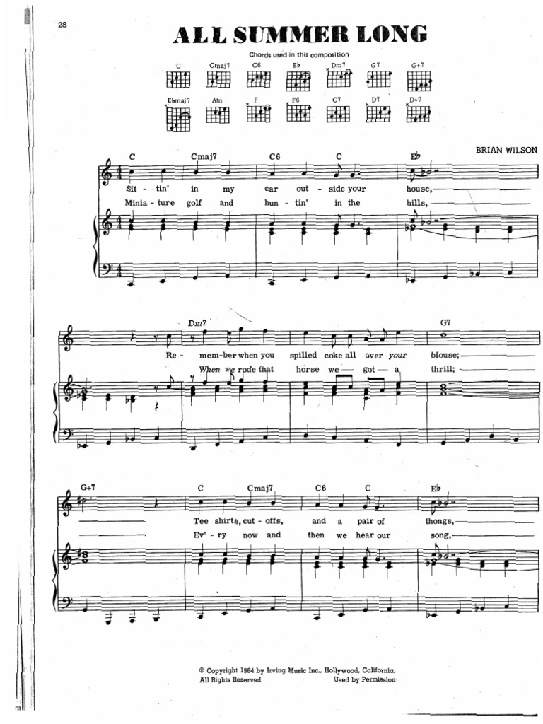 Beach Boys (The) - Songbook | PDF