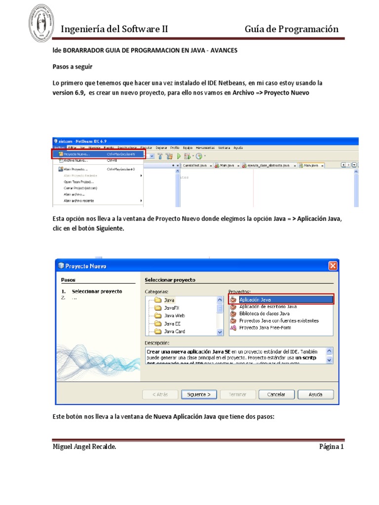 Programacion Java Sistema de Ventas | PDF | Java (lenguaje de ...