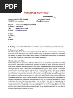 Laundry Contract Sample | PDF | Receipt | Damages