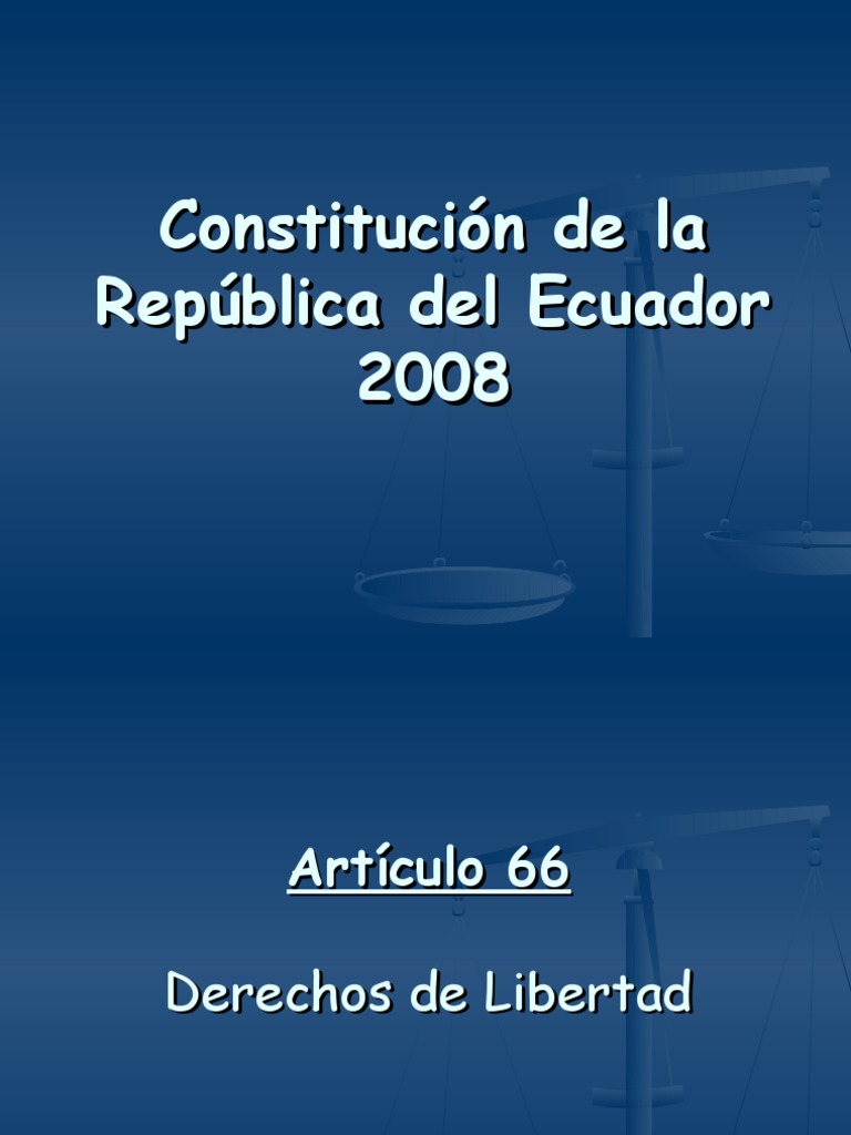 Constitución de La República Del Ecuador | PDF | Virtud | Gobierno